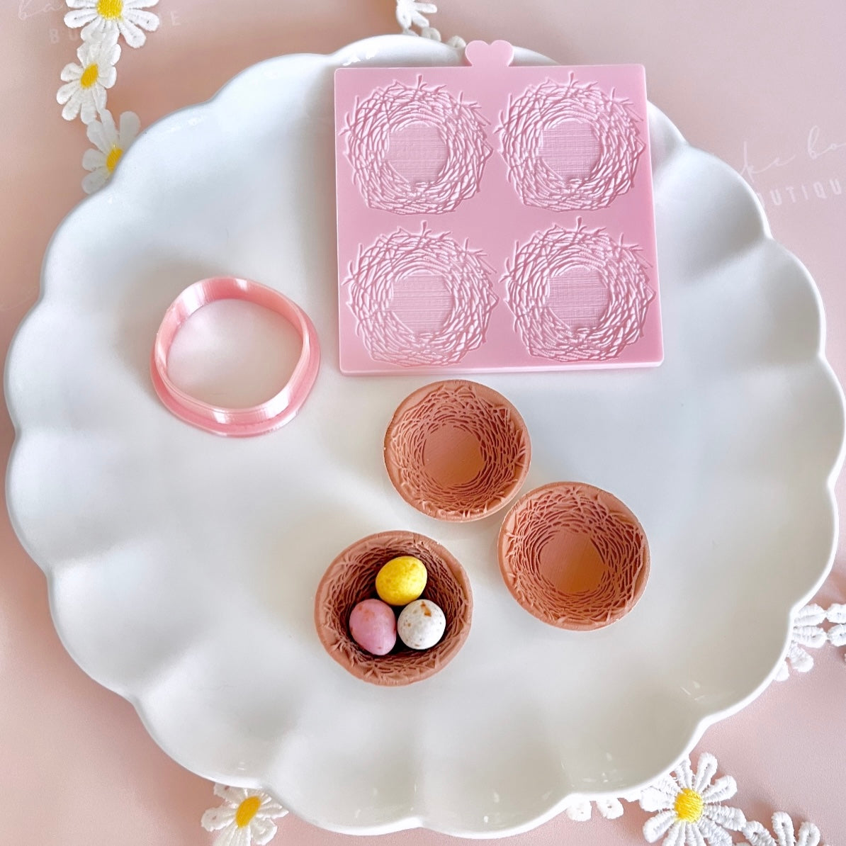 MINI BIRDS NESTS - RAISED EMBOSSER – Bake Box Boutique
