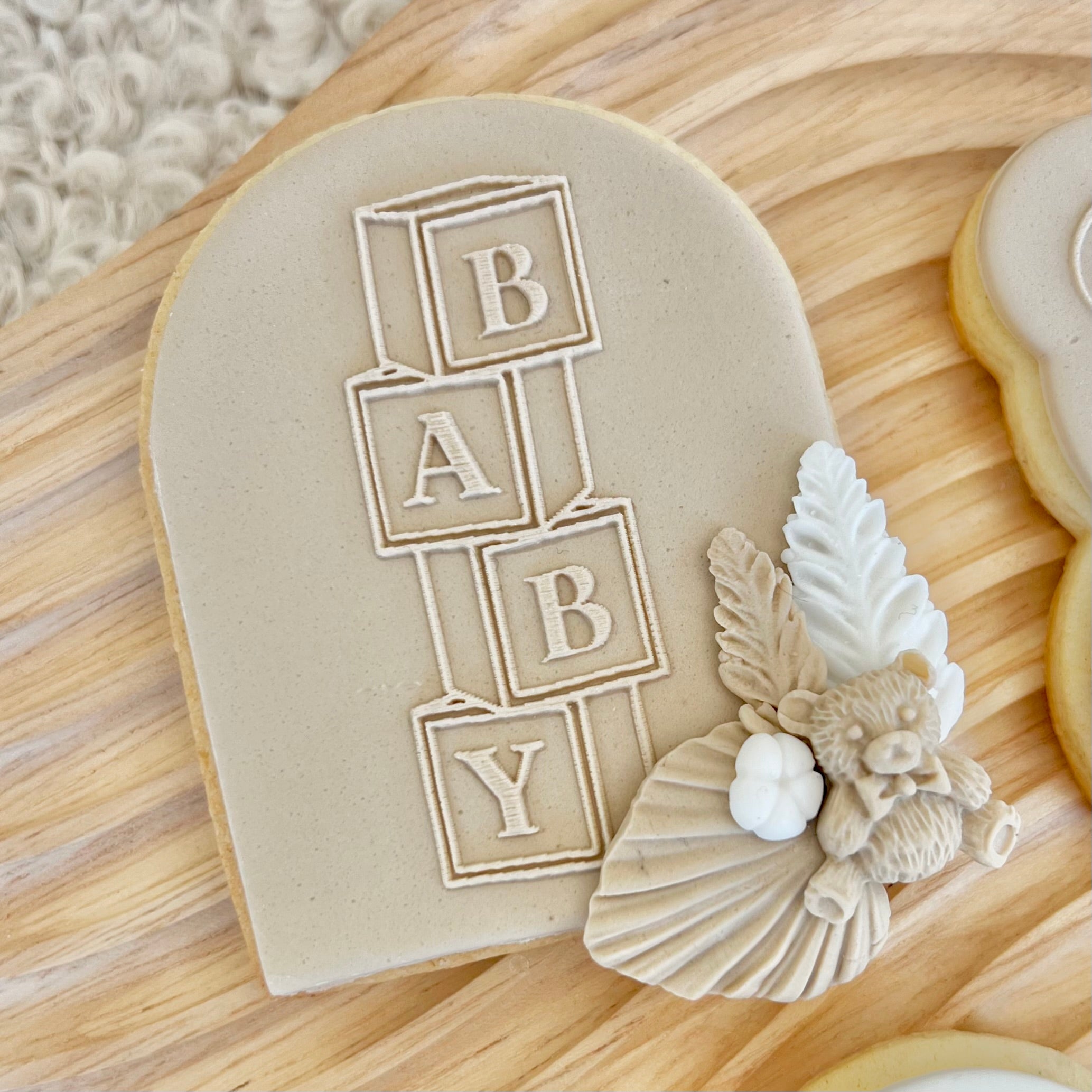 BABY BLOCKS - RAISED EMBOSSER – Bake Box Boutique