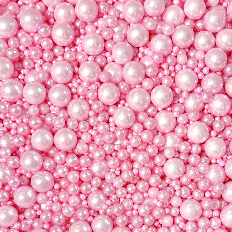 PALE PINK PEARLS - SPRINKLE MIX (V) – Bake Box Boutique