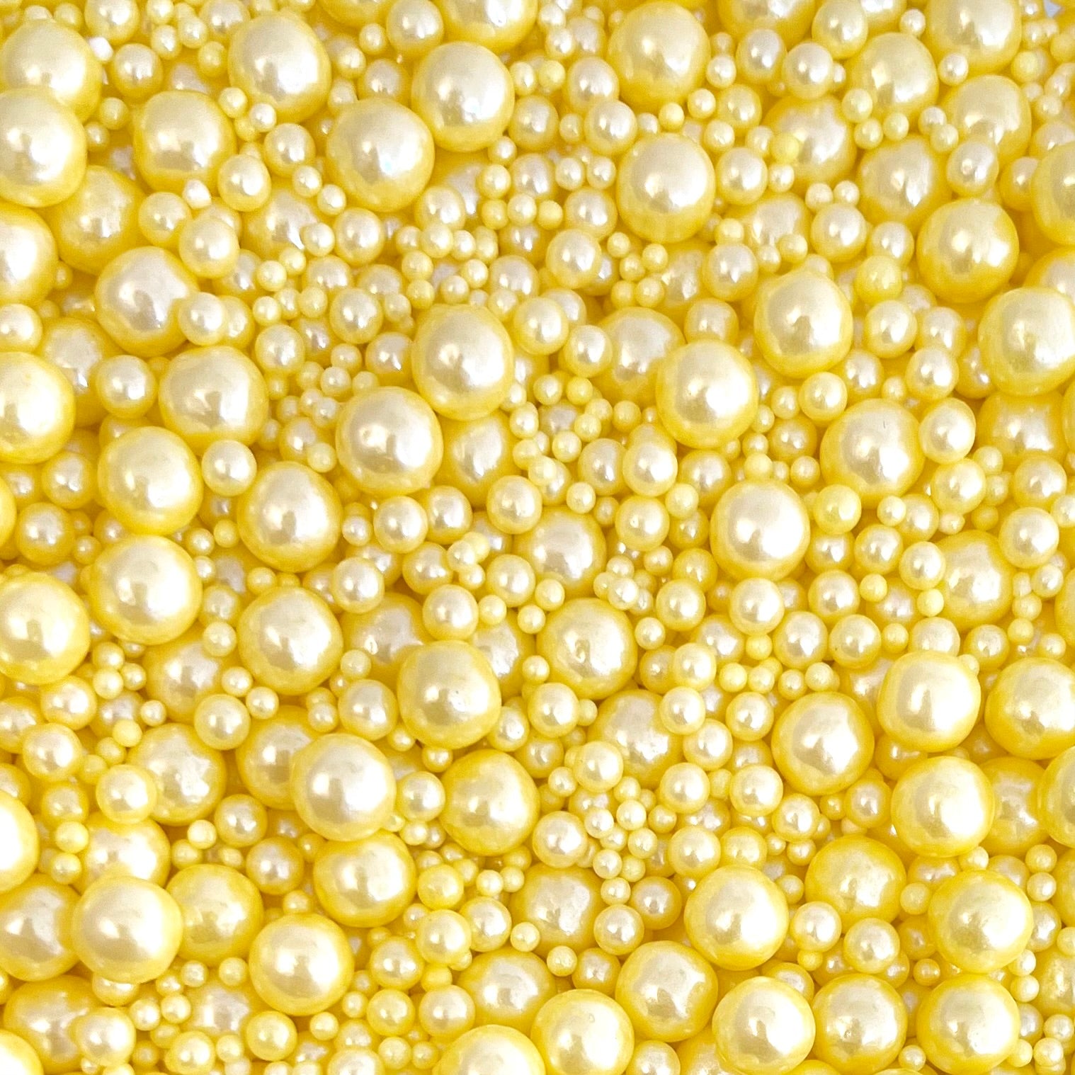 YELLOW PEARLS - SPRINKLE MIX (V) – Bake Box Boutique