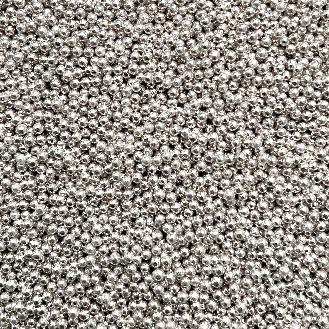 SILVER 2MM PEARLS 100s & 1000s - SUPER SHINE SPRINKLES (V) – Bake Box ...