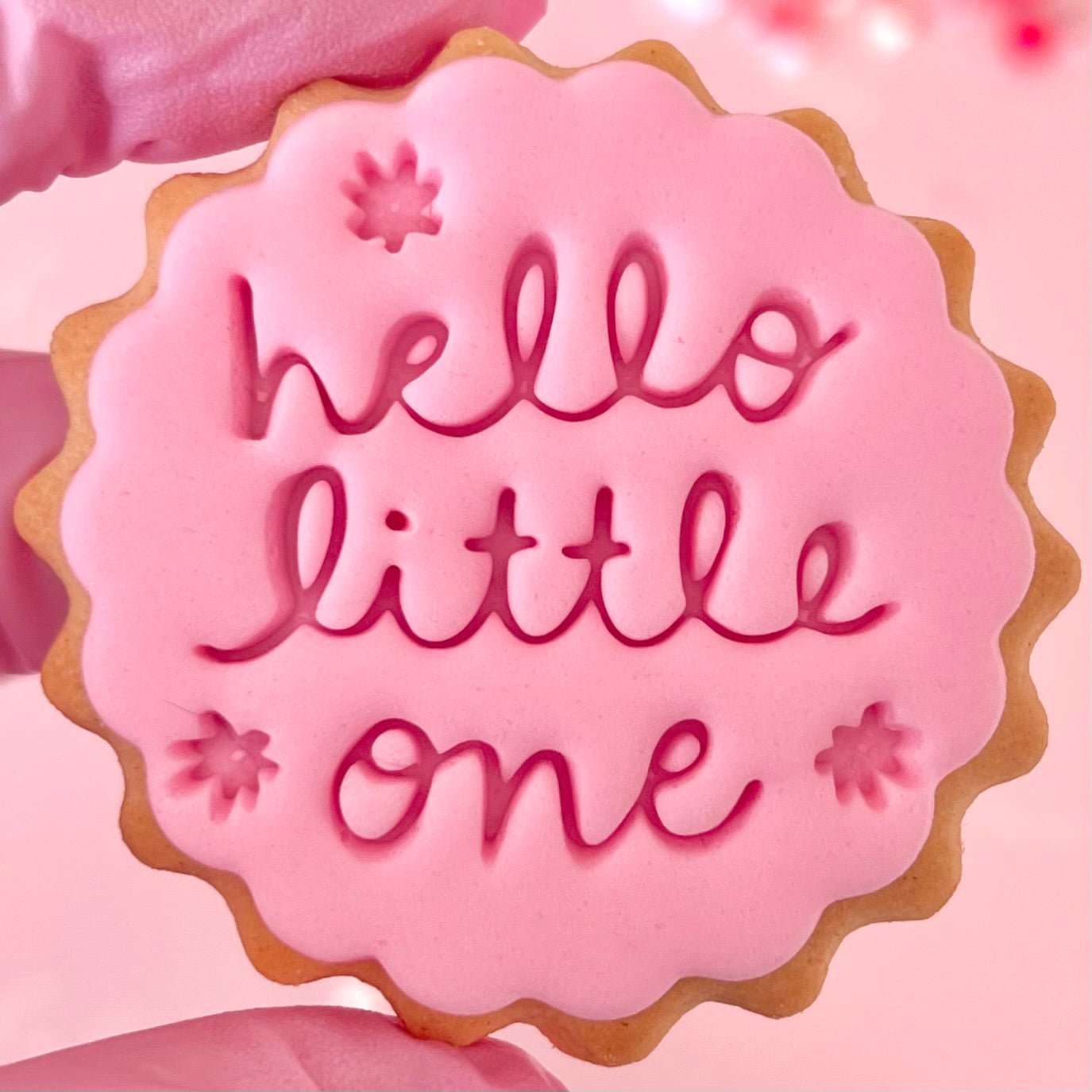 HELLO LITTLE ONE STAMP – Bake Box Boutique