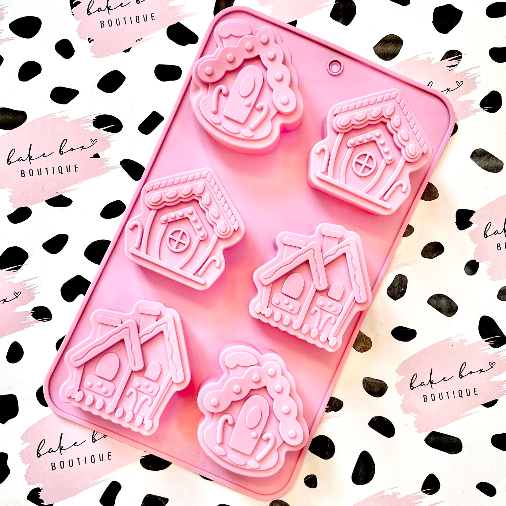 CANDY GINGERBREAD HOUSE CAKESICLE MOULD – Bake Box Boutique