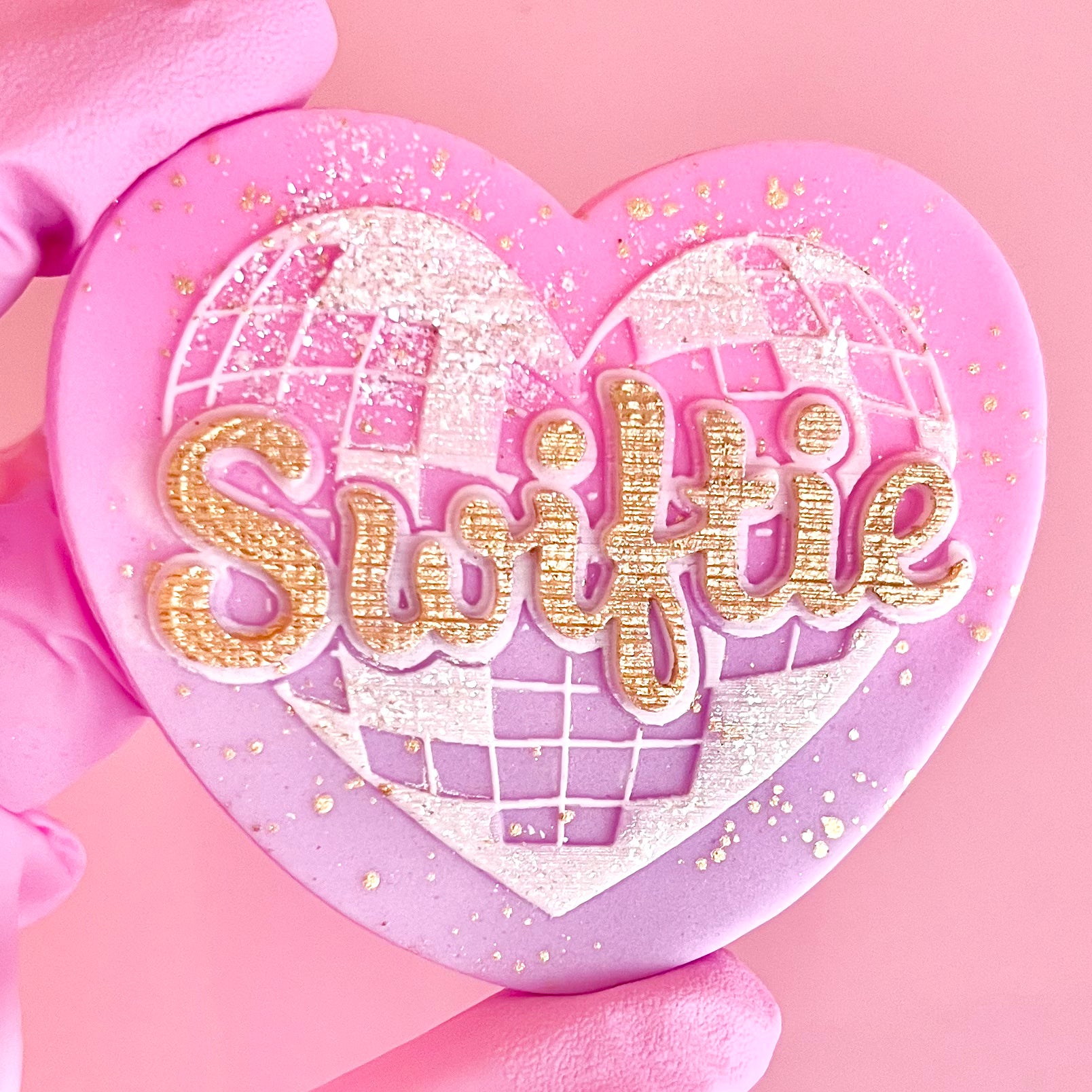 SWIFTIE DISCO BALL - RAISED EMBOSSER – Bake Box Boutique