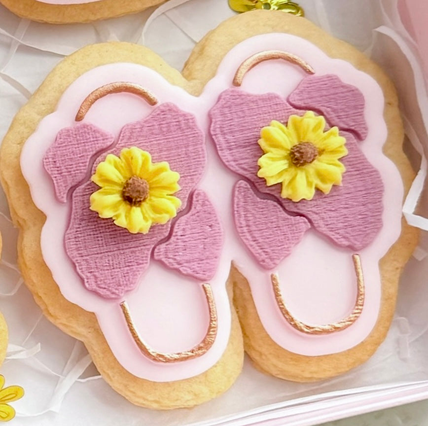 SLIPPERS - RAISED EMBOSSER – Bake Box Boutique