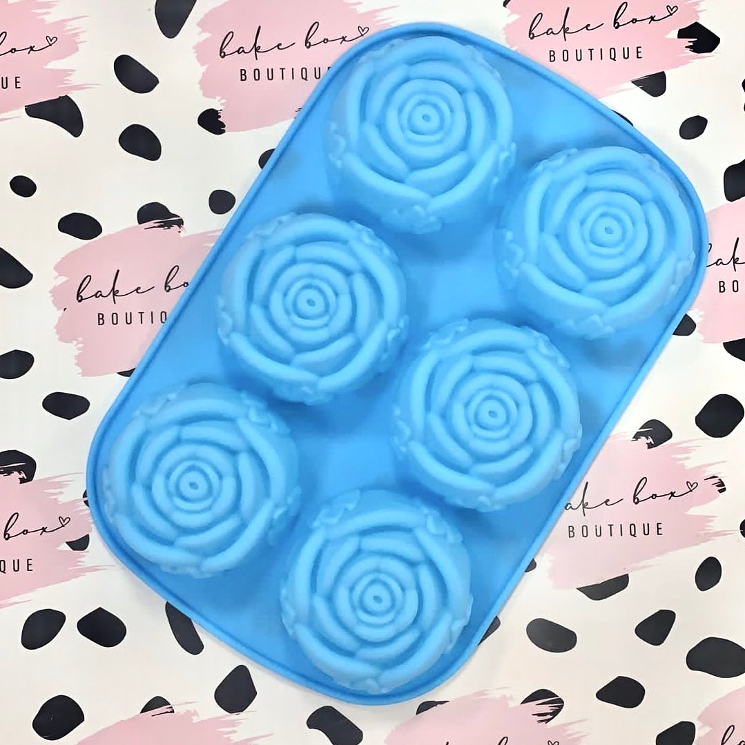 ROSES WITH LEAVES MOULD – Bake Box Boutique