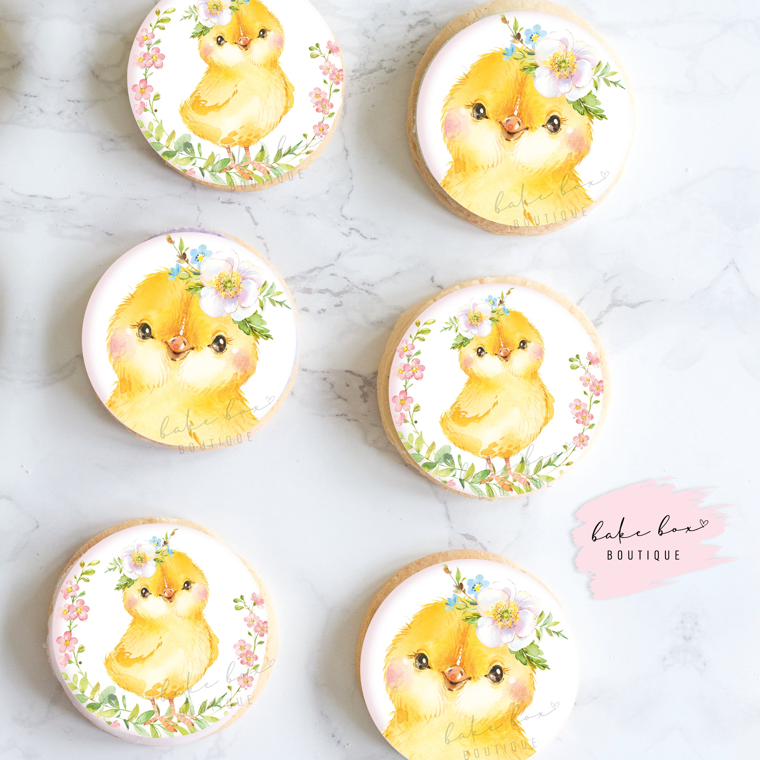 EDIBLE TOPPERS - CHICKS – Bake Box Boutique
