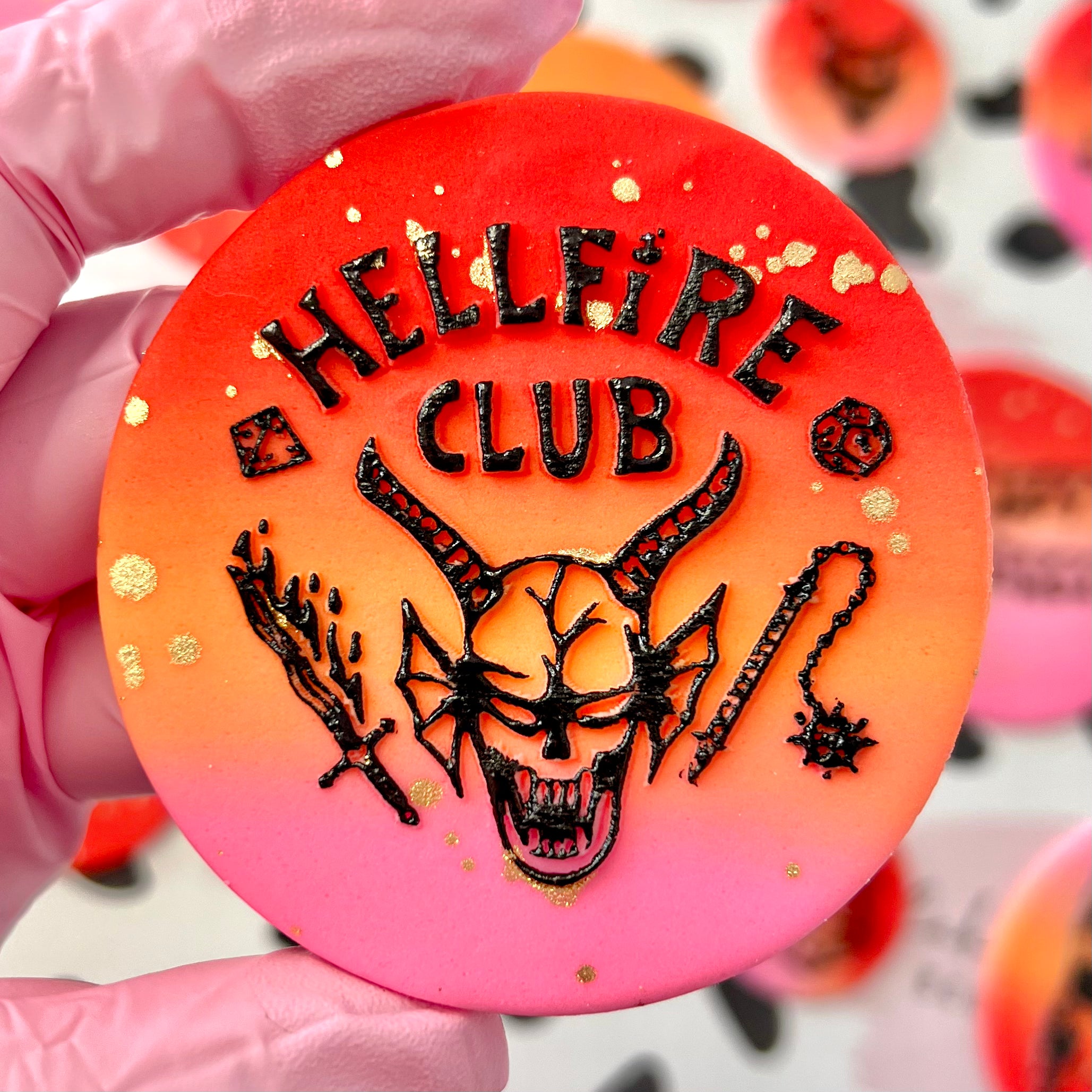 HELLFIRE CLUB - RAISED EMBOSSER – Bake Box Boutique