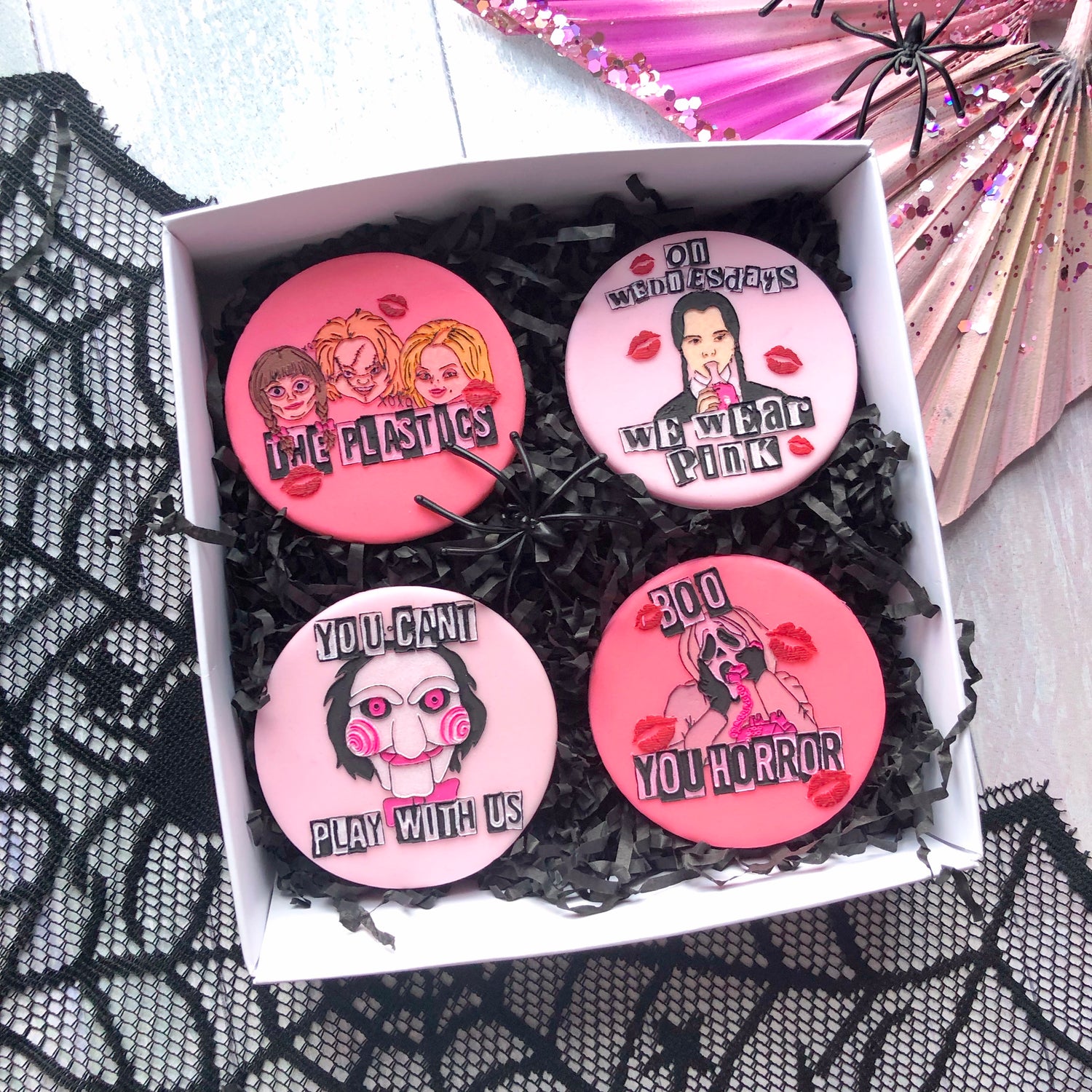 BOO YOU HORROR - RAISED EMBOSSER – Bake Box Boutique