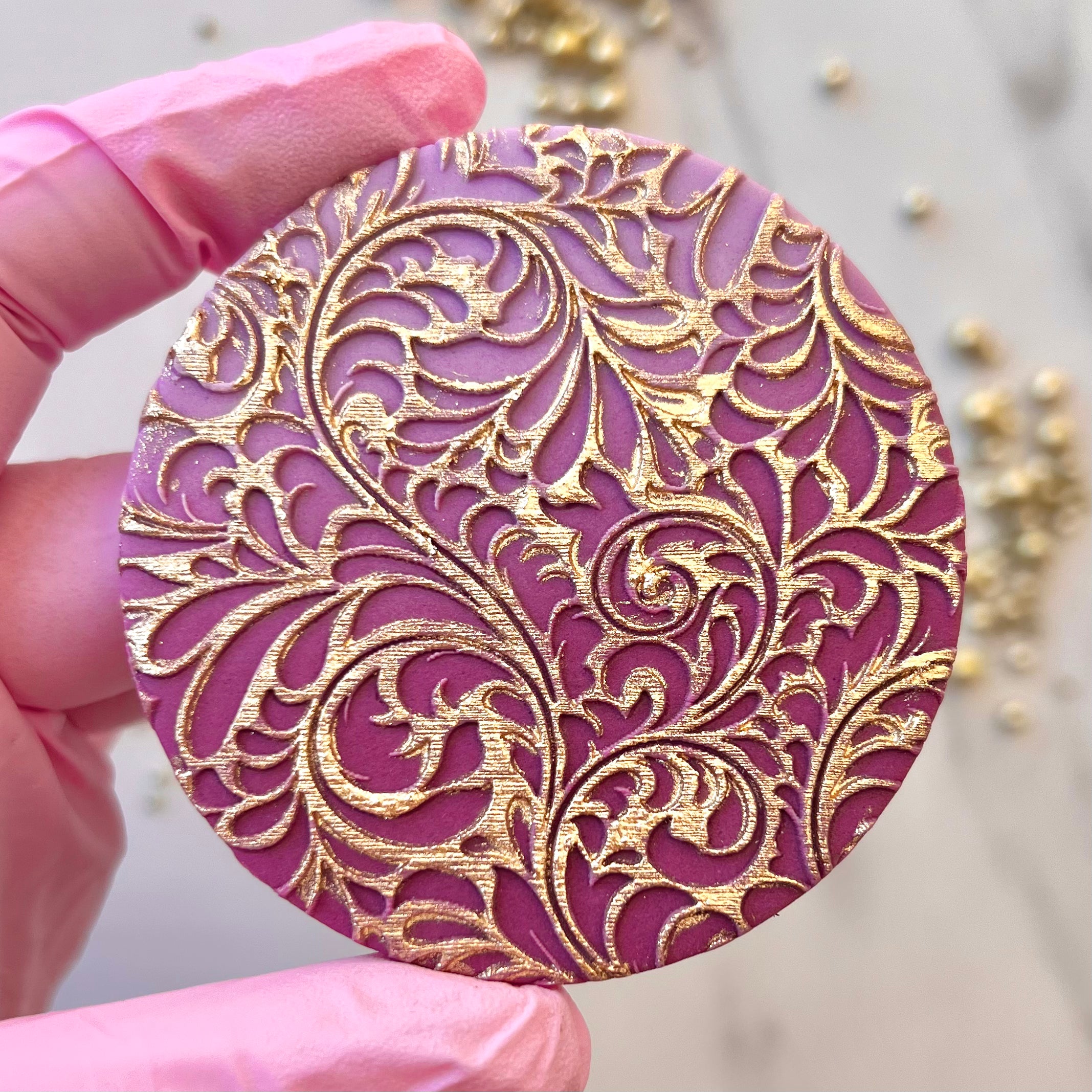 SWIRL PATTERN - RAISED EMBOSSER – Bake Box Boutique