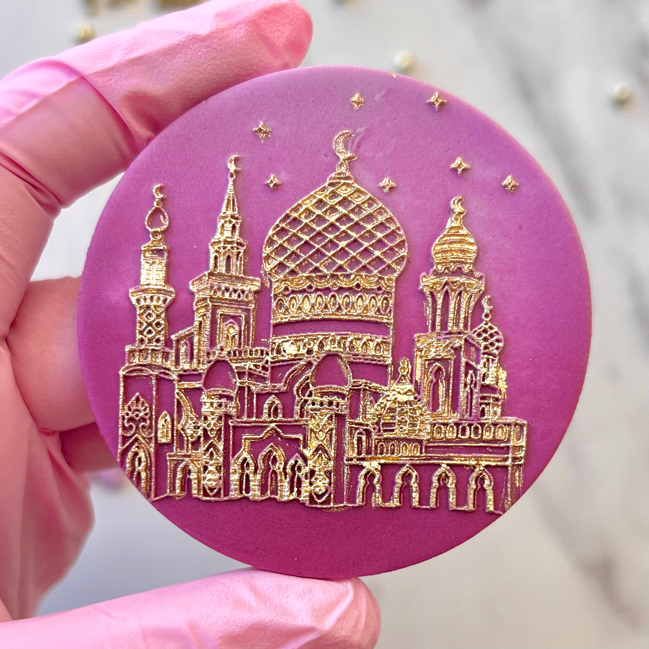 MOSQUE - RAISED EMBOSSER – Bake Box Boutique